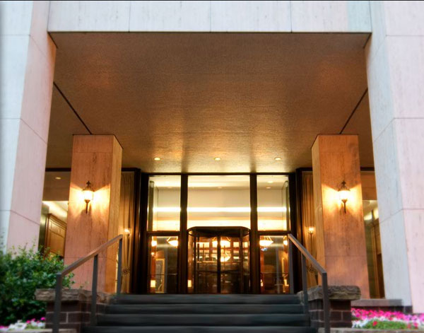 Claridge House: Entrance | NYBits